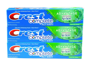 Crest Complete Multi-Benefit With Extra Advantage Whitening Plus Scope ...