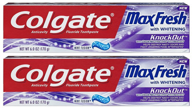 Colgate Max Fresh Toothpaste - KnockOut - With Odor Neutralizing ...