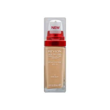 Revlon Age Defying Firming + Lifting Makeup, Bare Buff [10] 1 oz