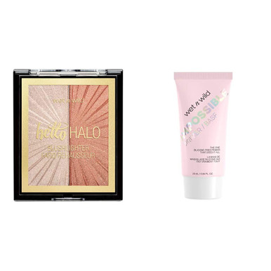 wet n wild Mega Glo Blushlighter Blush and Highlighter Duo, Highlight ...