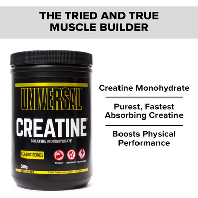 Creatine Powder Unflavored Creatine Monohydrate - 500g