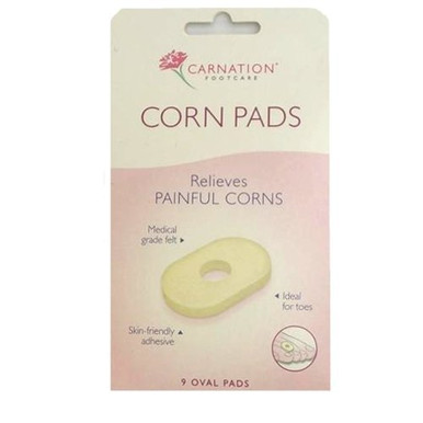 Carnation Oval Felt Corn Rings