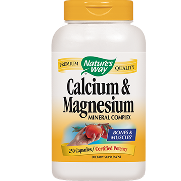 Natures Way Calcium Magnesium 250 caps