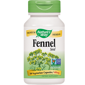 Natures Way Fennel Seed 480 mg 100 caps