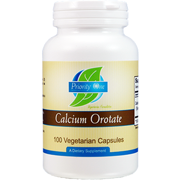 Priority One Vitamins Calcium Orotate 100 capsules