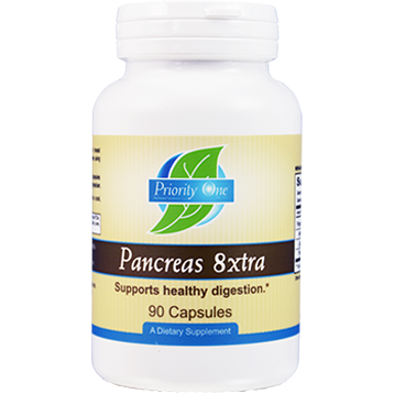 Priority One Vitamins Pancreas 8xtra 90 capsules