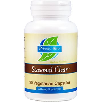 Priority One Vitamins Seasonal Clear 90 vegetarian capsules