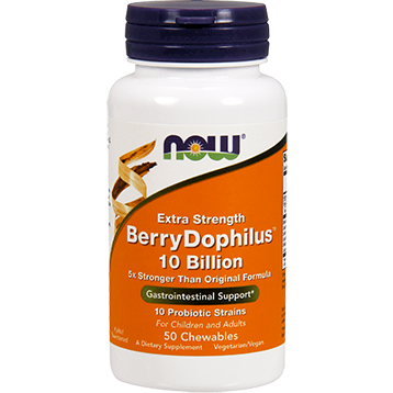 NOW Berry Dophilus Extra Strength 50 chews