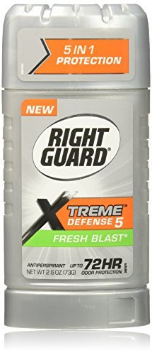 Right Guard Xtreme Defense Antiperspirant Deodorant Invisible Solid ...