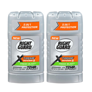 Right Guard Xtreme Defense Antiperspirant Deodorant Invisible Solid ...