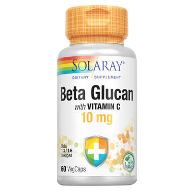 Solaray Beta Glucan With Vitamin C 10 Mg | From Bakers Yeast | Healthy ...