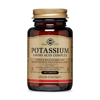 Solgar Potassium Complex Tablet 100's