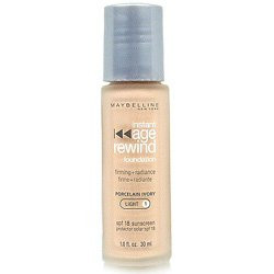 Maybelline Instant Age Rewind Foundation Colour Light 1 Porcelain Ivory