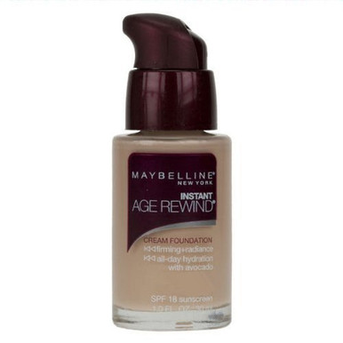 Maybelline Instant Age Rewind Cream Foundation SPF 18 Natural Ivory Light 3