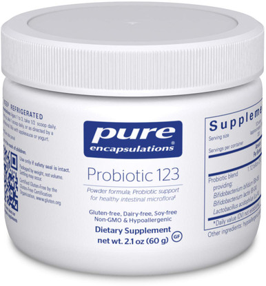 Pure Encapsulations - Probiotic 123 - Children's Probiotic Support for ...