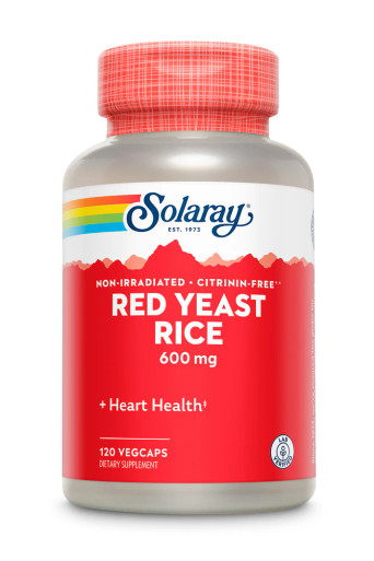 Solaray Red Yeast Rice, 600 mg, 120 Count