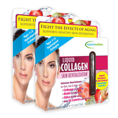 Applied Nutrition Liquid Collagen Skin Revitalization 10 Count 3.35 Fl ...