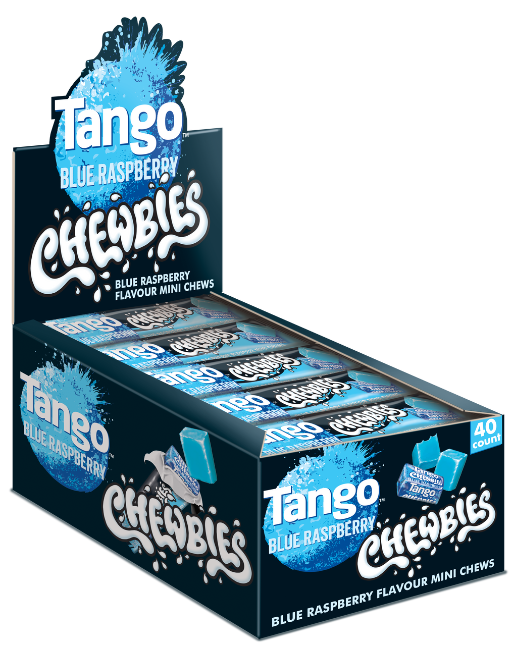 Tango Blue Raspberry ® Chewbies ® - 12 x 40 x 30g (POR 37%)