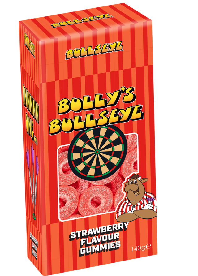 Bully's Bullseye Gummies - 1 x 12 x 140g (POR 37%)