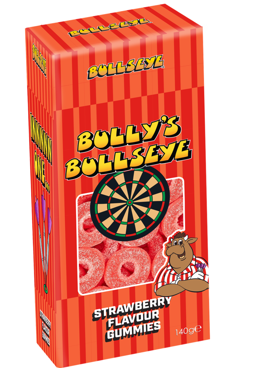 Bully's Bullseye Gummies - 1 x 12 x 140g (POR 37%)