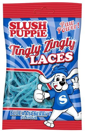 Slush Puppie Laces Blue Raspberry - 4 x 12 x 120g (POR 52%)