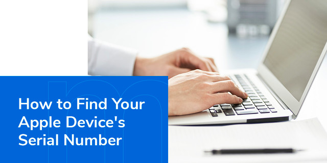 How to Find Your Apple Device's Serial Number - Mac Me an Offer