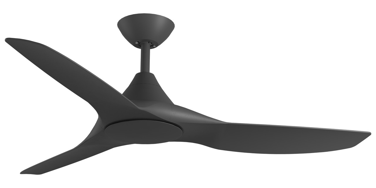 CloudFan 48" (1220mm) DC Ceiling Fan Black - The Light Company