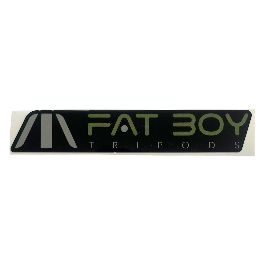 FatBoy Sleek Logo Sticker | Durable Vinyl Decal for Cases & Gear