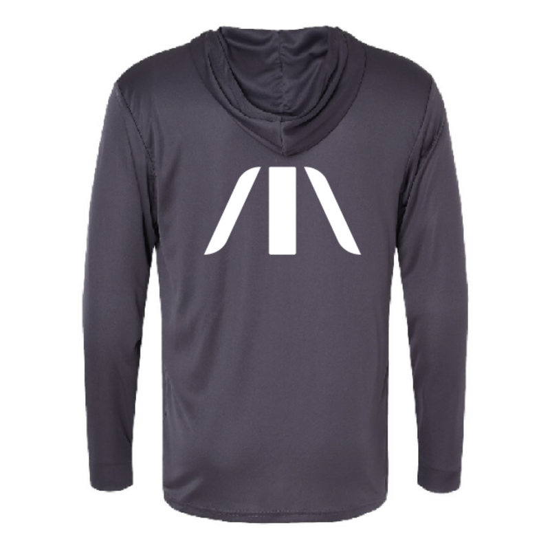 FatBoy UPF50+ Team Sun Shirt – Lightweight Gray Hoodie