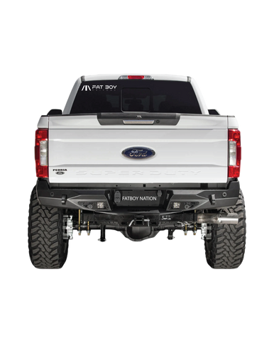 FatBoy Truck Decal - White (1 per order, free shipping)