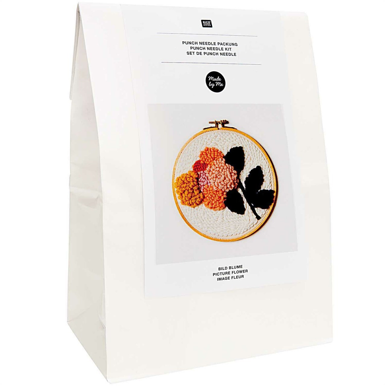 Rico Design Flower Punch Needle Kit