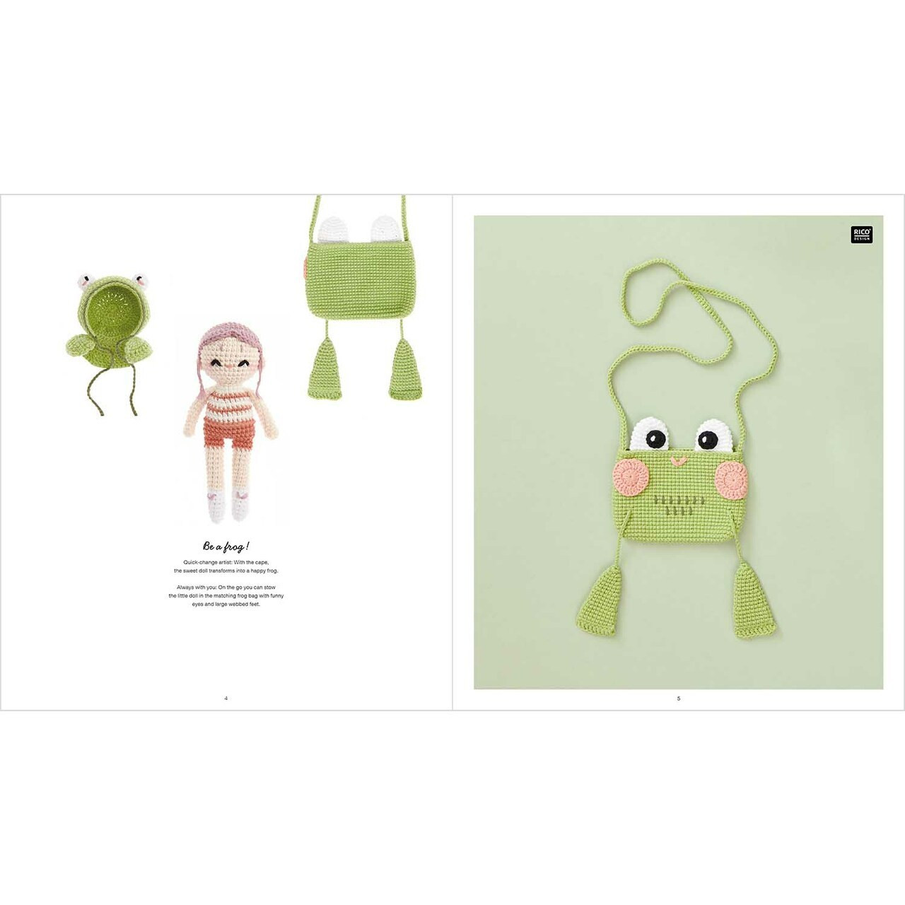 Rico Design Ricorumi Crochet Your Character Book