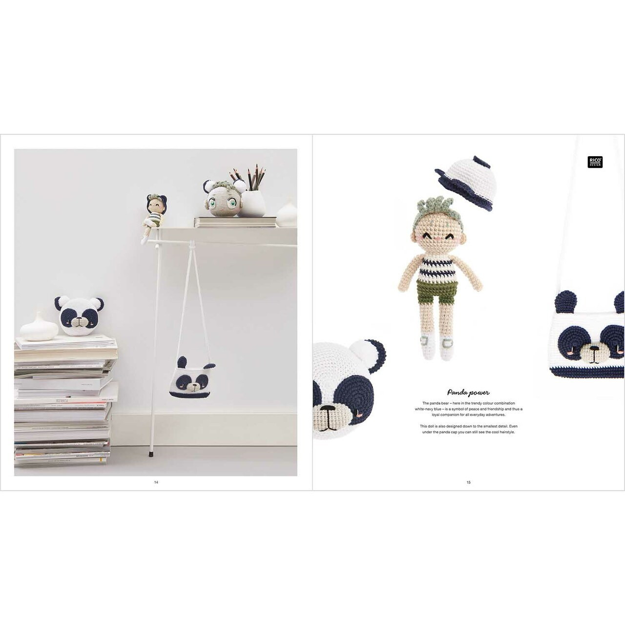 Rico Design Ricorumi Crochet Your Character Book