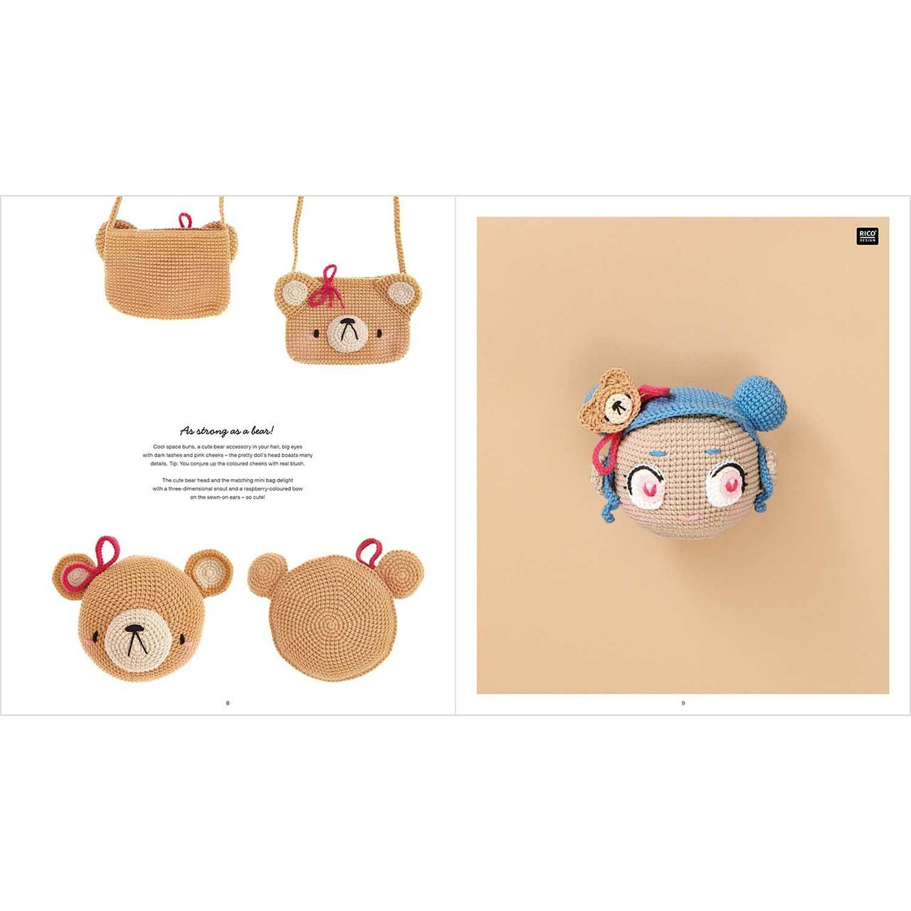 Rico Design Ricorumi Crochet Your Character Book