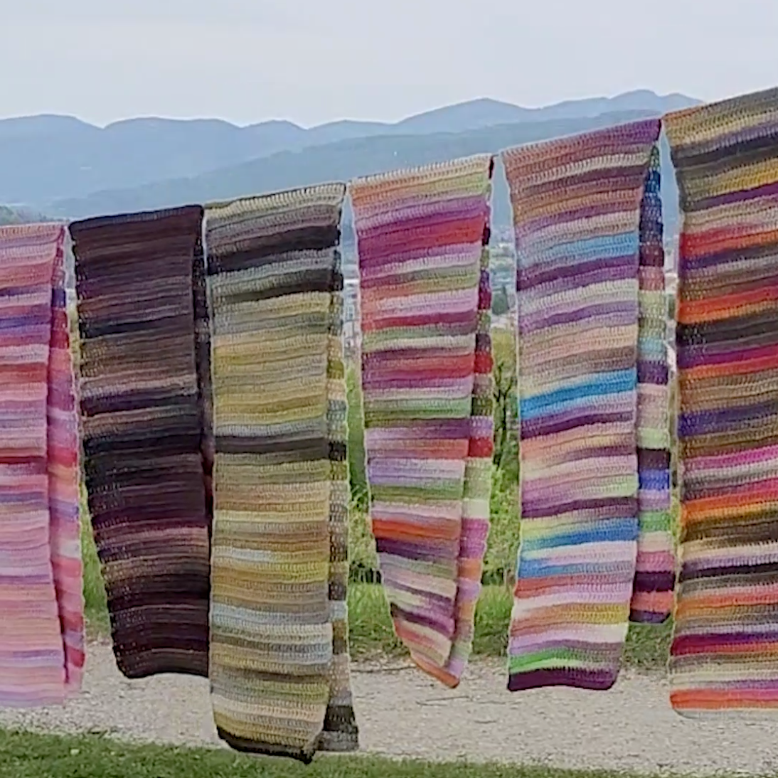 Langyarns Cloud Crochet Scarf at WOOLS OF NATIONS