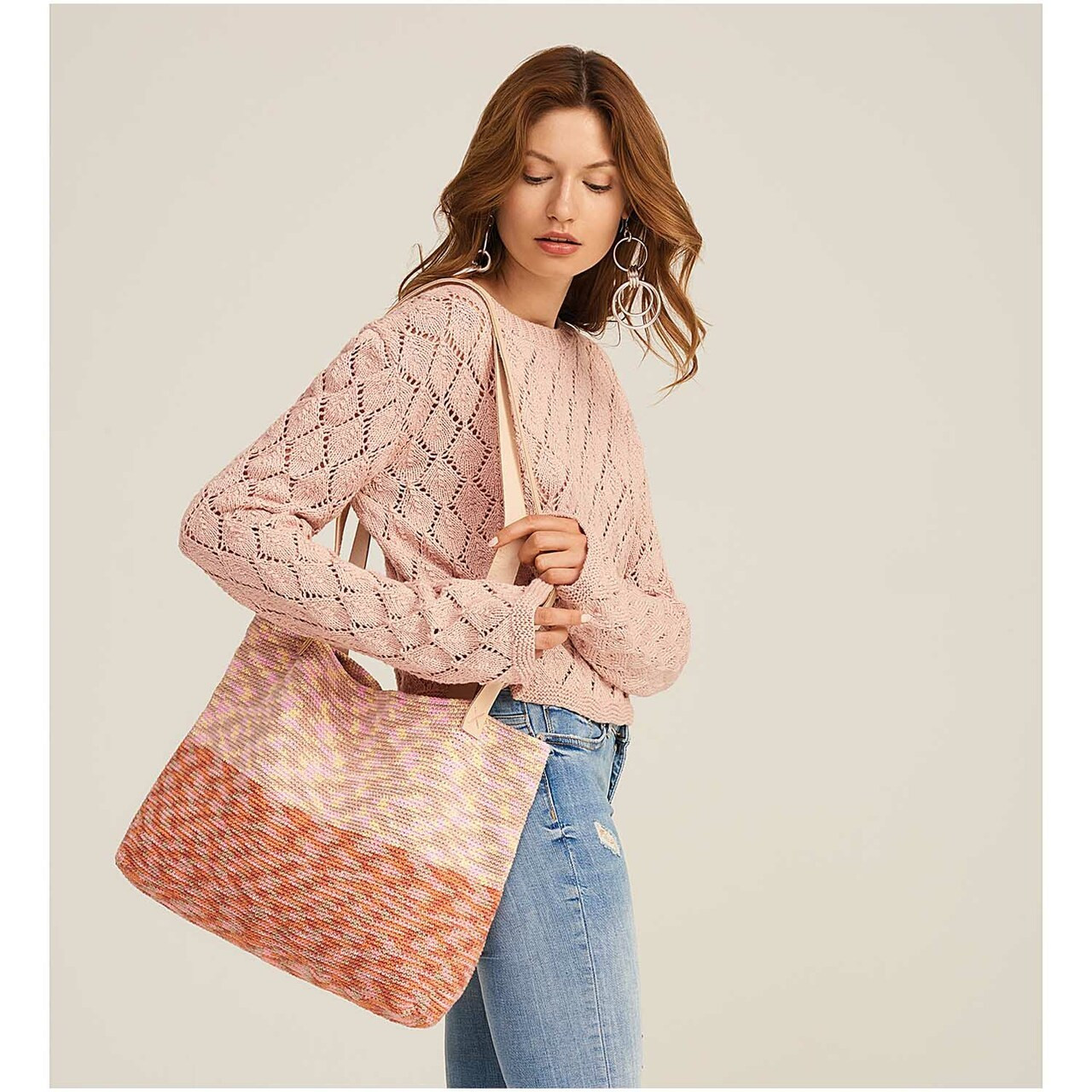 Rico Knitting Idea 894 Lace Sweater - Wools Of Nations