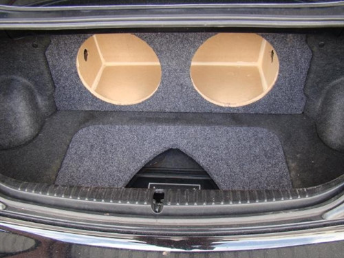 RX8 Subwoofer Box with Amp Rack