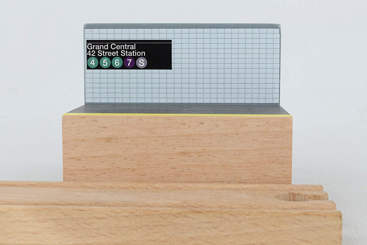 Great deals on DARON - New York City MTA Subway Wooden Train Set - 20 ...