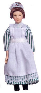 AZTEC MINIATURES - 1 Inch Scale Dollhouse Miniature Doll(s) - Maid ...