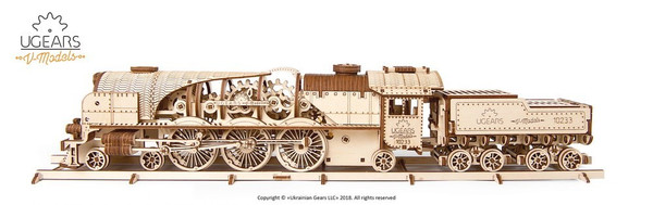 Great deals on UGEARS - V-Express Steam Train with Tender - 3-D Wooden ...