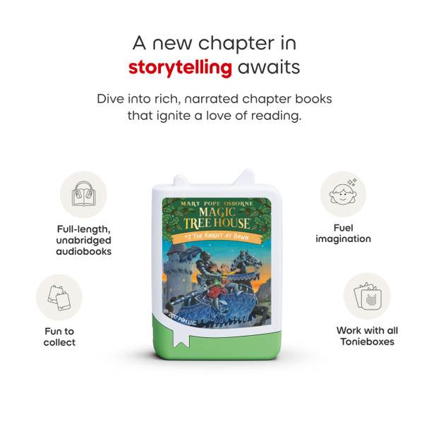 Great deals on TONIES - Magic Tree House Audiobook Set for Toniebox - 4 ...