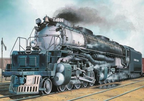 Revell 1:87 Scale Big Boy Steam Locomotive Static Model Kit + detail ...