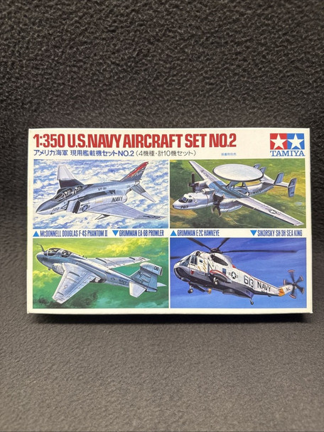 RESALE SHOP - Tamiya U.S. Navy Aircraft Set No.2 - 1:350 Plastic Model ...