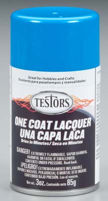 TESTORS - 1844MT Lacquer Spray Icy Blue 3 oz. Paint 0075611184401 ...