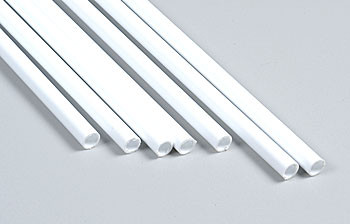 PLASTRUCT - 90606 Plastic Styrene Miniature (Pipe) Tube 1/4"x15"H (7 ...