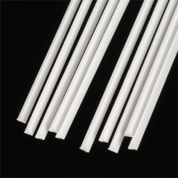 PLASTRUCT - 90844 Plastic Styrene Triangle Shaped Rod .080x10" (10 ...
