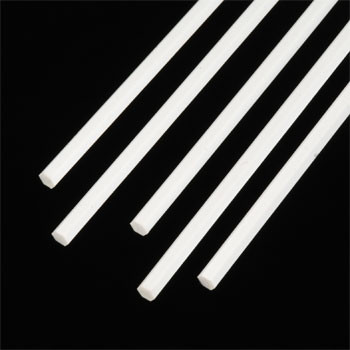PLASTRUCT - 90876 Plastic Styrene Hexagon Rod .100x10" (5 ...