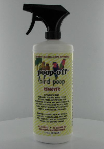 POOP- Poop-Off Bird Droppings Cleaner - 32 oz. (PO000431) 796749000431 ...
