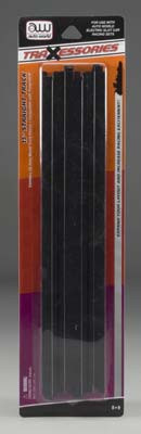 AUTO WORLD (Round 2) - 15" Straight HO Scale Slot Car Track (2) (00171 ...