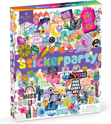 Great deals on PLAYMONSTER - Craft-tastic Sticker Party - 1000+ Trendy ...